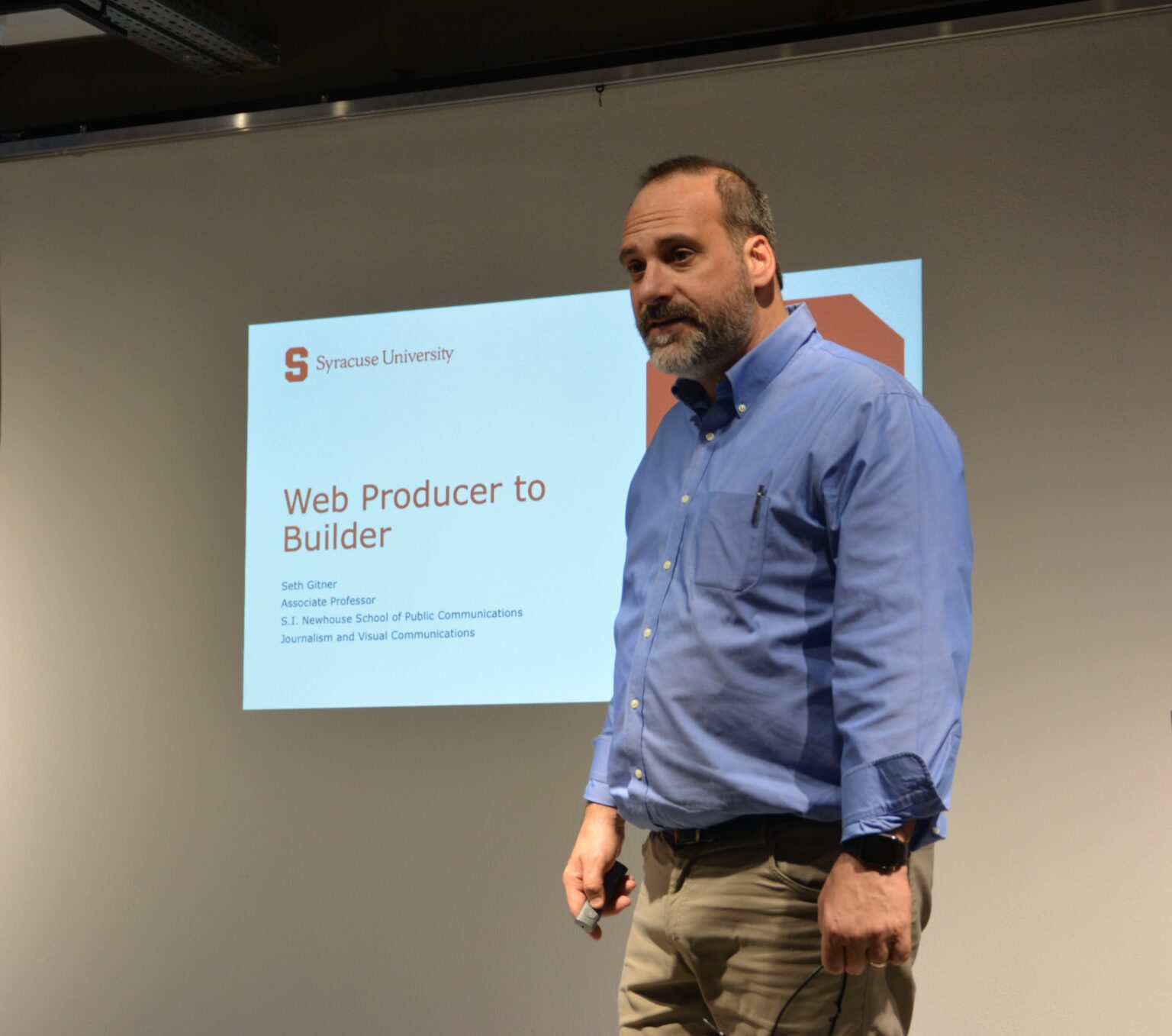 Seth Gitner’dan gazetecilere hikaye anlatıcılığının püf noktaları ...